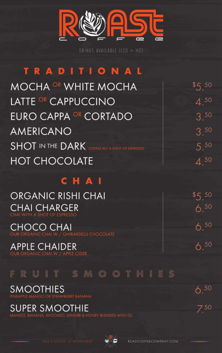 Cafe - Roast Coffee Company